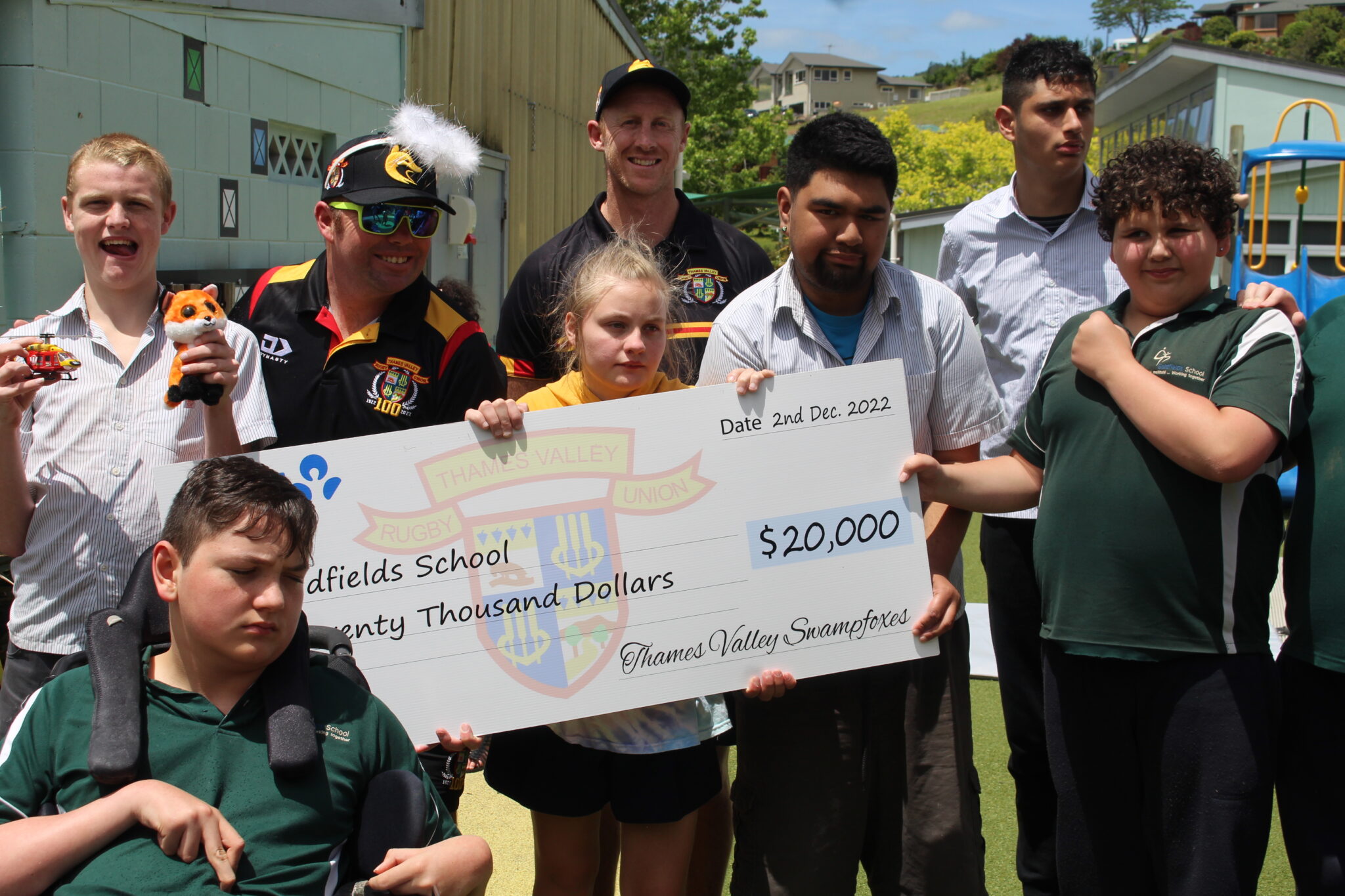 $20,000 raised from Swampfox socks – The Valley Profile