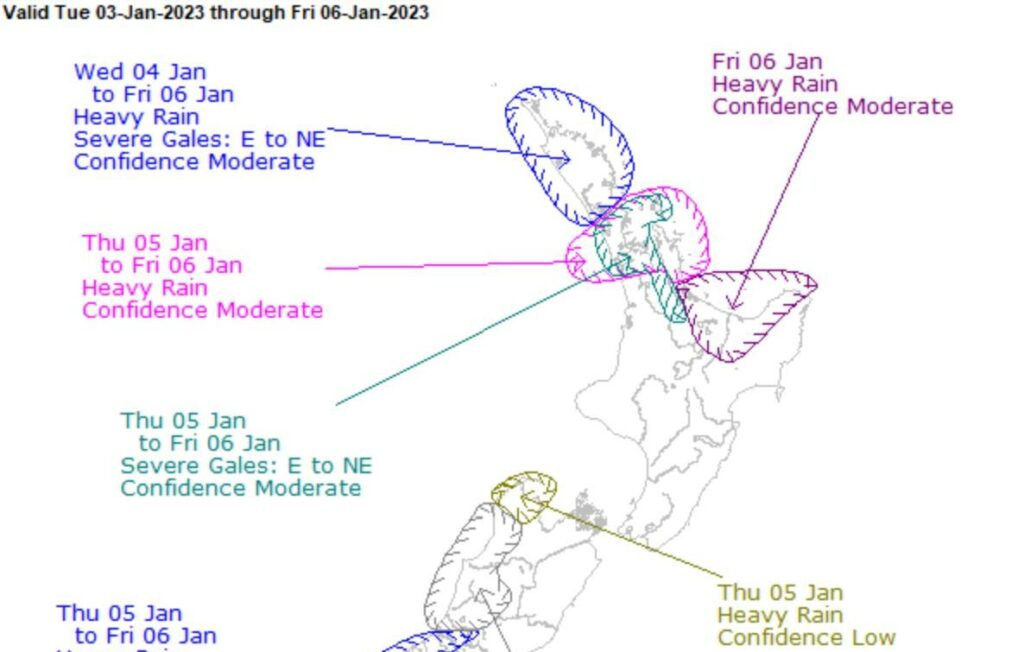 Heavy rain and wind warnings for Coromandel – The Valley Profile