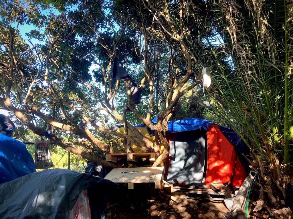 Living rough: Homeless pitch tents in Thames – The Valley Profile