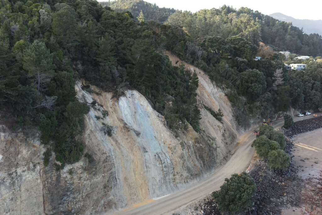 State Highway 25 is now fully re-open around the Coromandel Peninsula ...