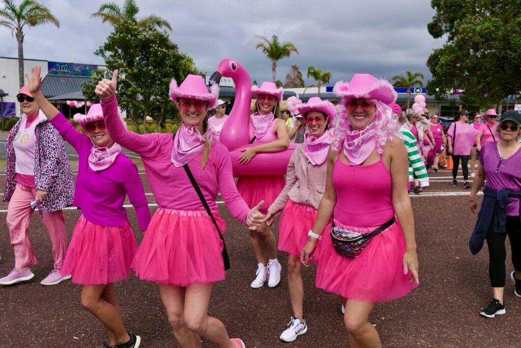 Pāuanui Pink Walk held for breast cancer awareness – The Valley Profile