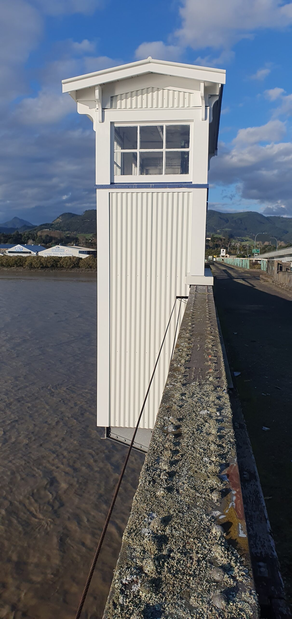 Kōpū Bridge wheelhouse restoration complete – The Valley Profile