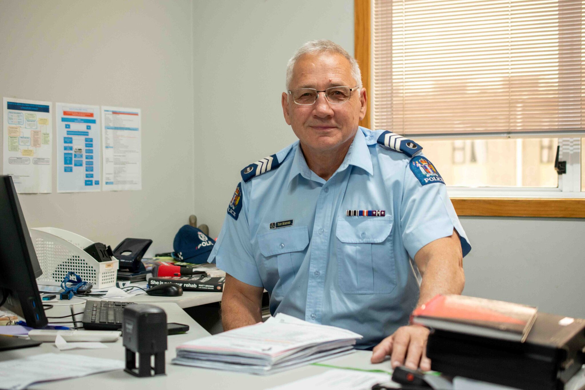 Forty years’ service on the thin blue line – The Valley Profile