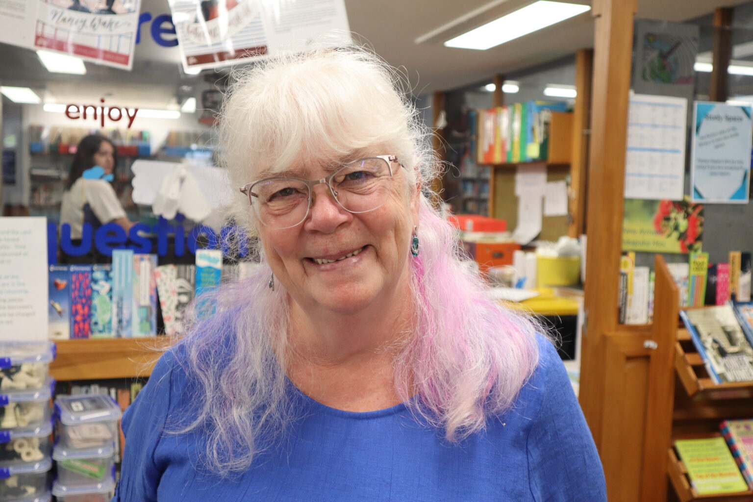 THS librarian bookmarks 10-year chapter – The Valley Profile